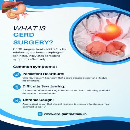 what is GERD surgery.pdf | Digestive Disorders | Diseases and Conditions