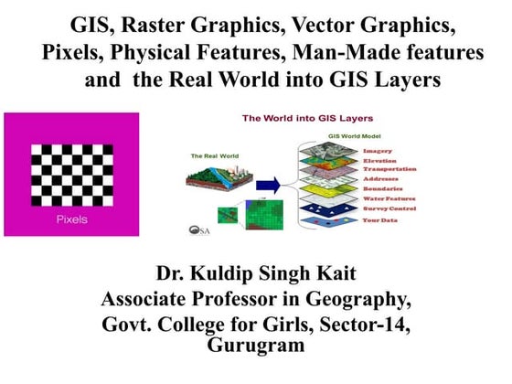 RASTER (GRID FORMAT) AND VECTOR (POINT, LINE AND POLYGON) DATA MODELS ...