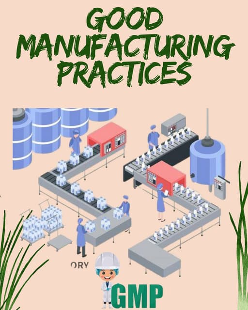 GMP and GHP | PPTX | Recalls | Consumer Issues