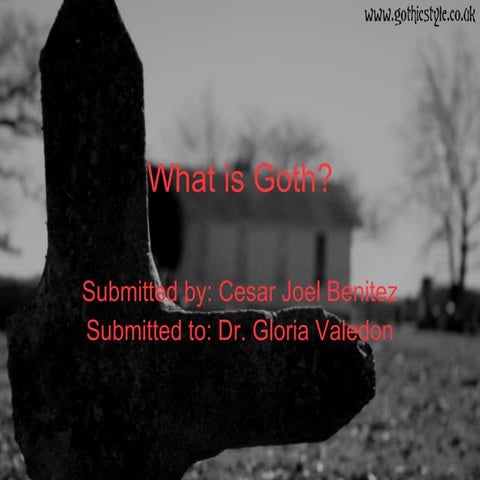 What Is Goth? | PPT