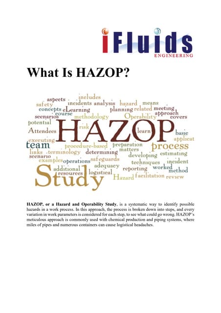 Hazop analysis complete report | DOCX | Chemistry | Science
