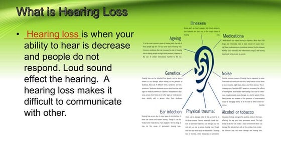 Hearing loss | PPT