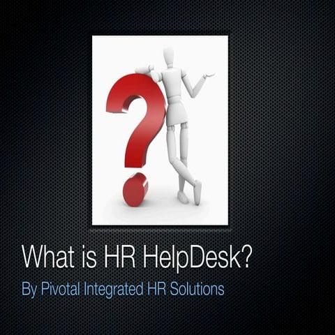 What Is HR HelpDesk? | KEY