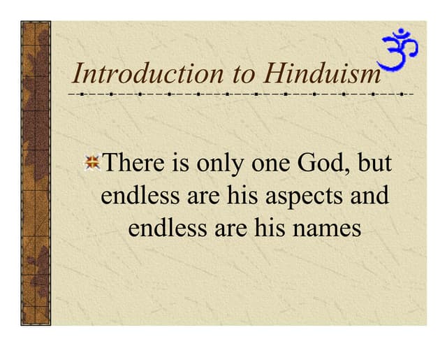 What Is Hinduism | PPT | Hinduism | Religion & Spirituality