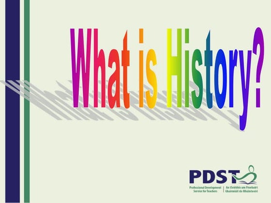 What is history.ppt