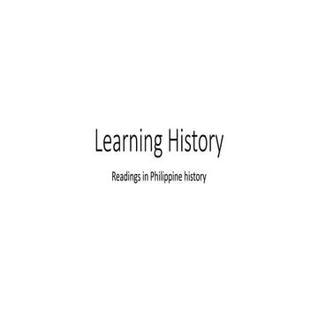 History as a discipline | PPT