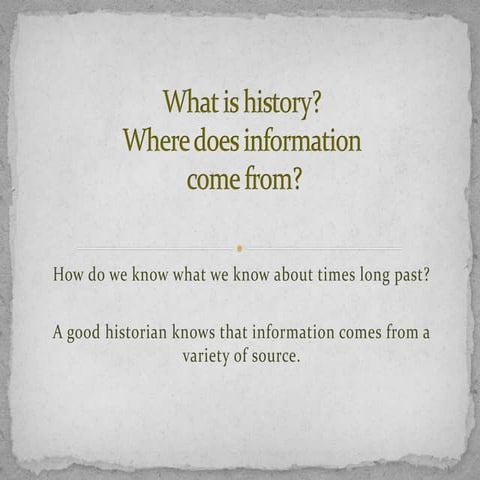 Oral History | DOCX