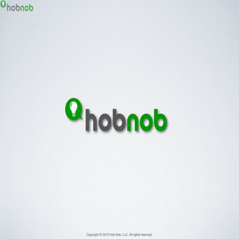 What is hobnob for college students | PDF | Education