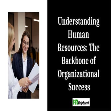 What is Human Resource its Meaning and Definition | PPTX