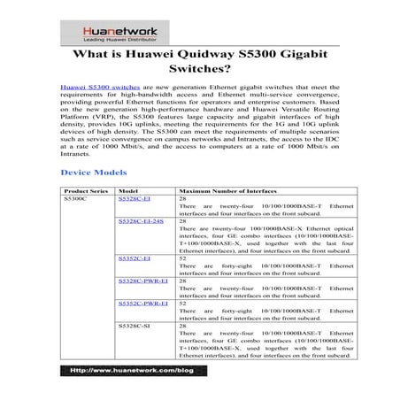 Huawei switch configuration commands | DOC