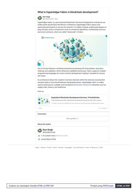 Using the Hedera Consensus Service with Hyperledger Fabric | PPT