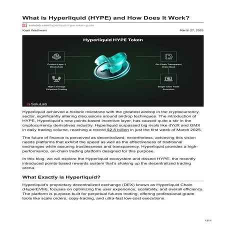 What is Hyperliquid HYPE and How Does It Work.pdf