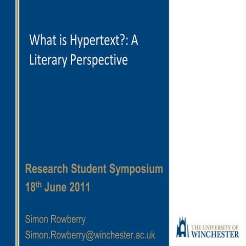 What is Hypertext? | PPTX