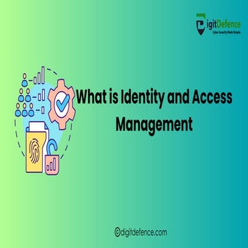 Identity and access management | PPTX