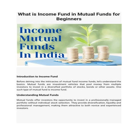 What is Income Fund in Mutual Funds for Beginners.pdf