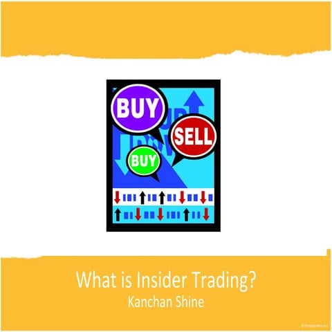 What Is Insider Trading? | PPT