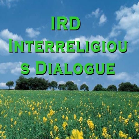 Inter Religious Dialogue | PPT