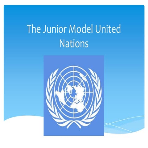 What is the JMUN? | PPTX