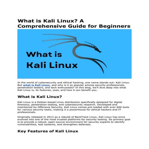 What is Kali Linux_ A Comprehensive Guide for Beginners.docx