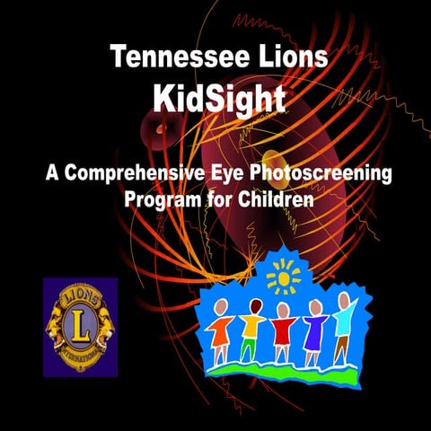 KidSight Vision Screening Program | PPTX