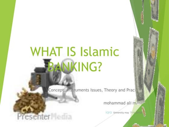 ISLAMIC BANKING | PPTX | Consumer Banking | Personal Finance