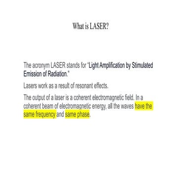 What is LASER and how it can be produced.pptx