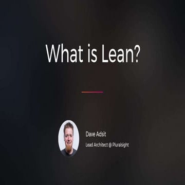 1 piece flow training | PDF