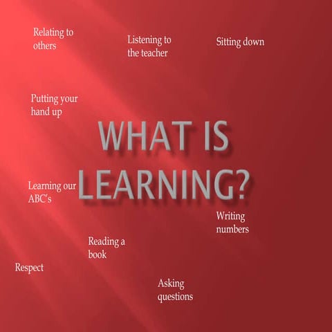 What is learning | PPTX