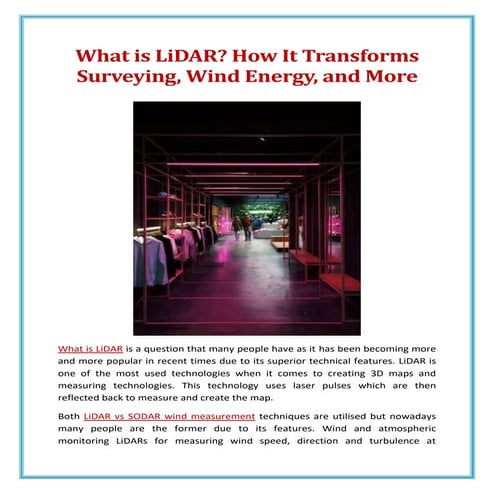 What is LiDAR How It Transforms Surveying, Wind Energy, and More.pdf