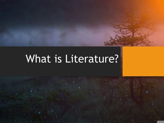 Creative Writing- Elements Techniques, and Literary Devices | PPTX ...