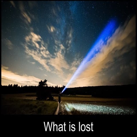 What is lost | PPT | Christianity | Religion & Spirituality