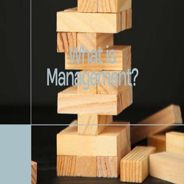 What is Management: Defining the Essence of Effective Leadership.pptx