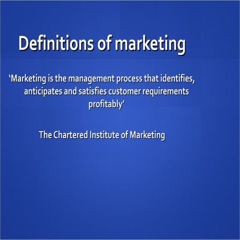 What is marketing | PPS | Marketing and Advertising | Business