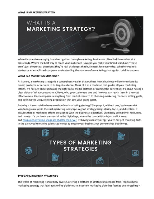 Digital Marketing Strategies for Success | PPT