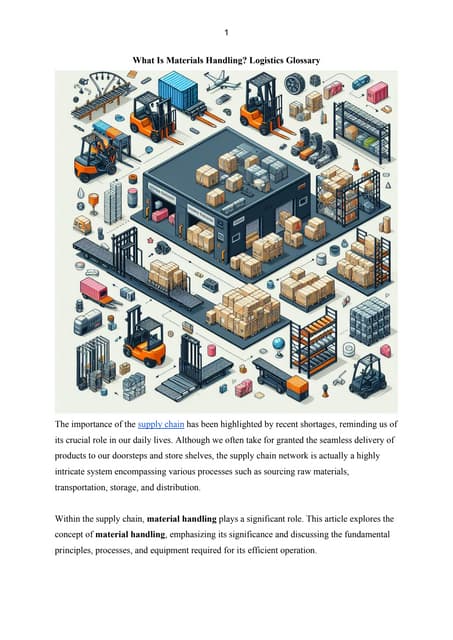 supply chain and logistics ppt management | PPT