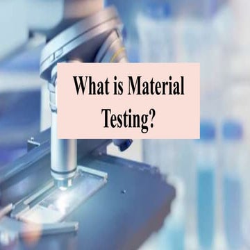What is Material Testing1.pptx