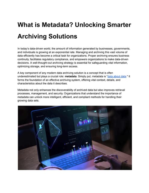 metadata And Its Types presentation.pptx