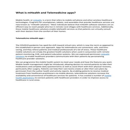 M health | PPTX
