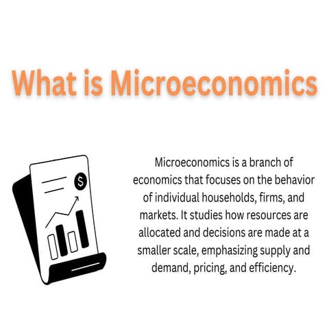 Basics of Microeconomics: Supply, Demand, and Market Dynamics | PDF