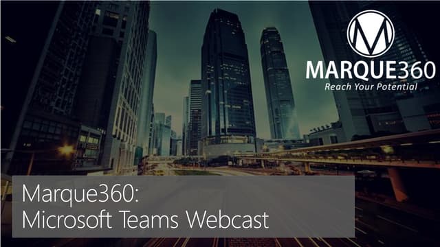 Microsoft Teams - User Guide Presentation | PDF