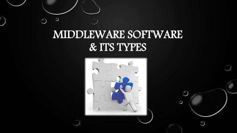 What is Middleware software and its types?