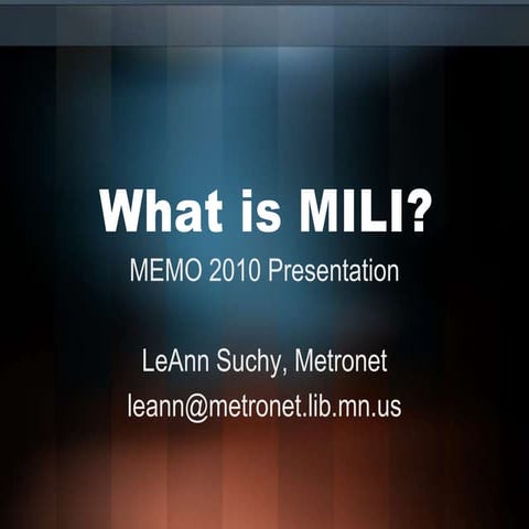 What is MILI? | PPT
