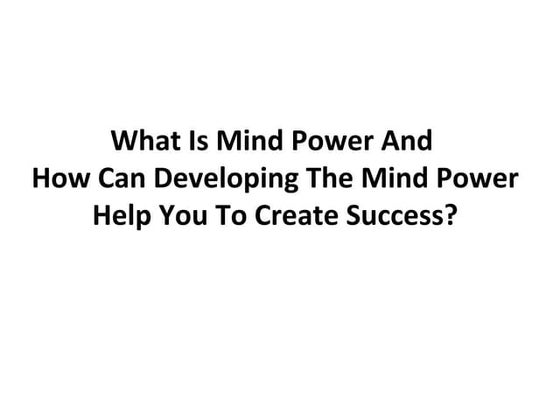 What is success? | PPT