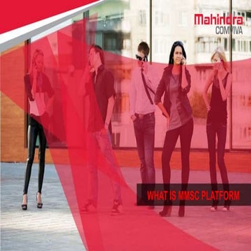 What is MMSC platform | PPTX