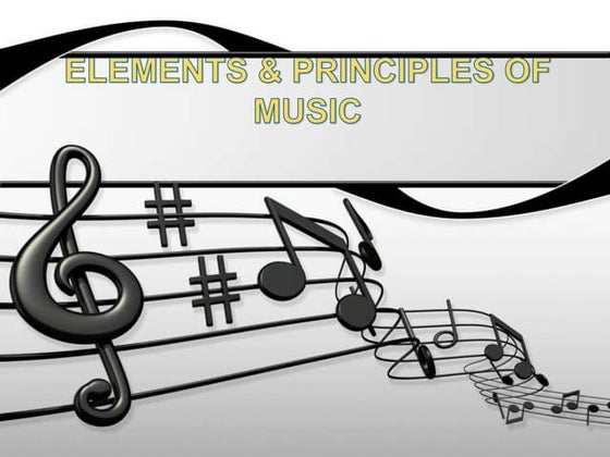 The Elements of Music | PPT
