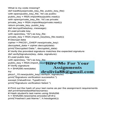 What is my code missing def loadKeysprivate_key_file publ.pdf