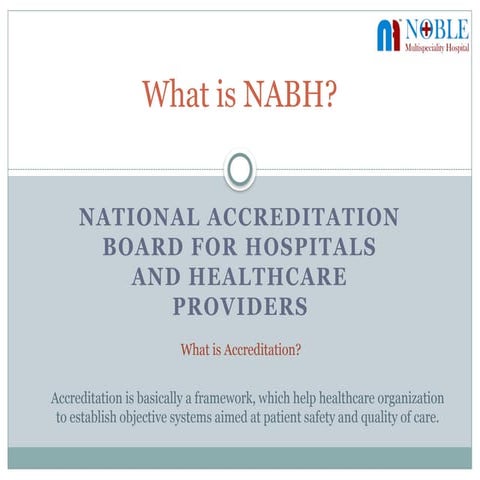 What is National Board of Accreditation of India | PPTX