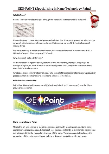 05 overview of nanotechnology in paints applications-lefevre-cori | PPT