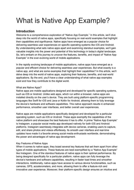 map2app - Presentazione ECreate | PPT