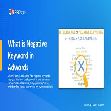 What is Negative Keyword in Adwords | PDF